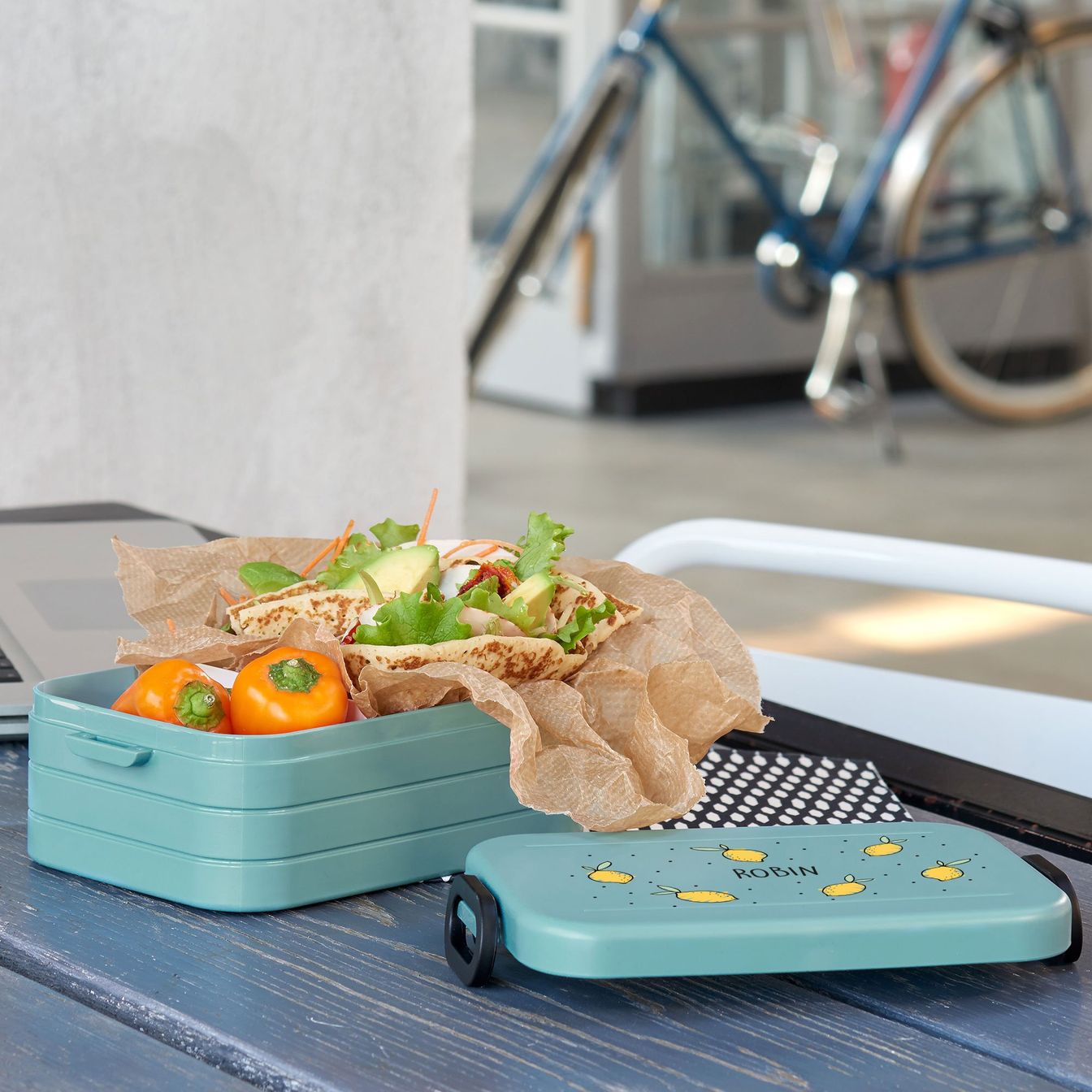 Mepal lunch box TO GO - printed with name | Bulbby